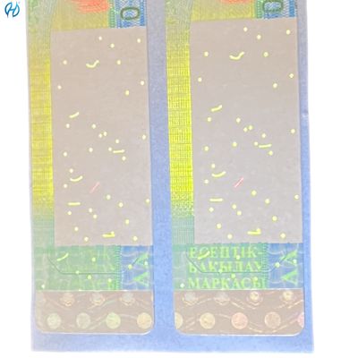 Adhesive Security Customized Tax Stamp Duty For Cigarettes Highly Effective