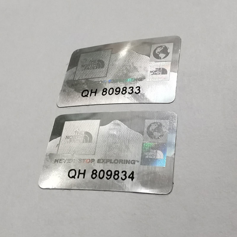 Adhesive Holographic Sticker Vinyl Anti Counterfeit Magnetic Security ...
