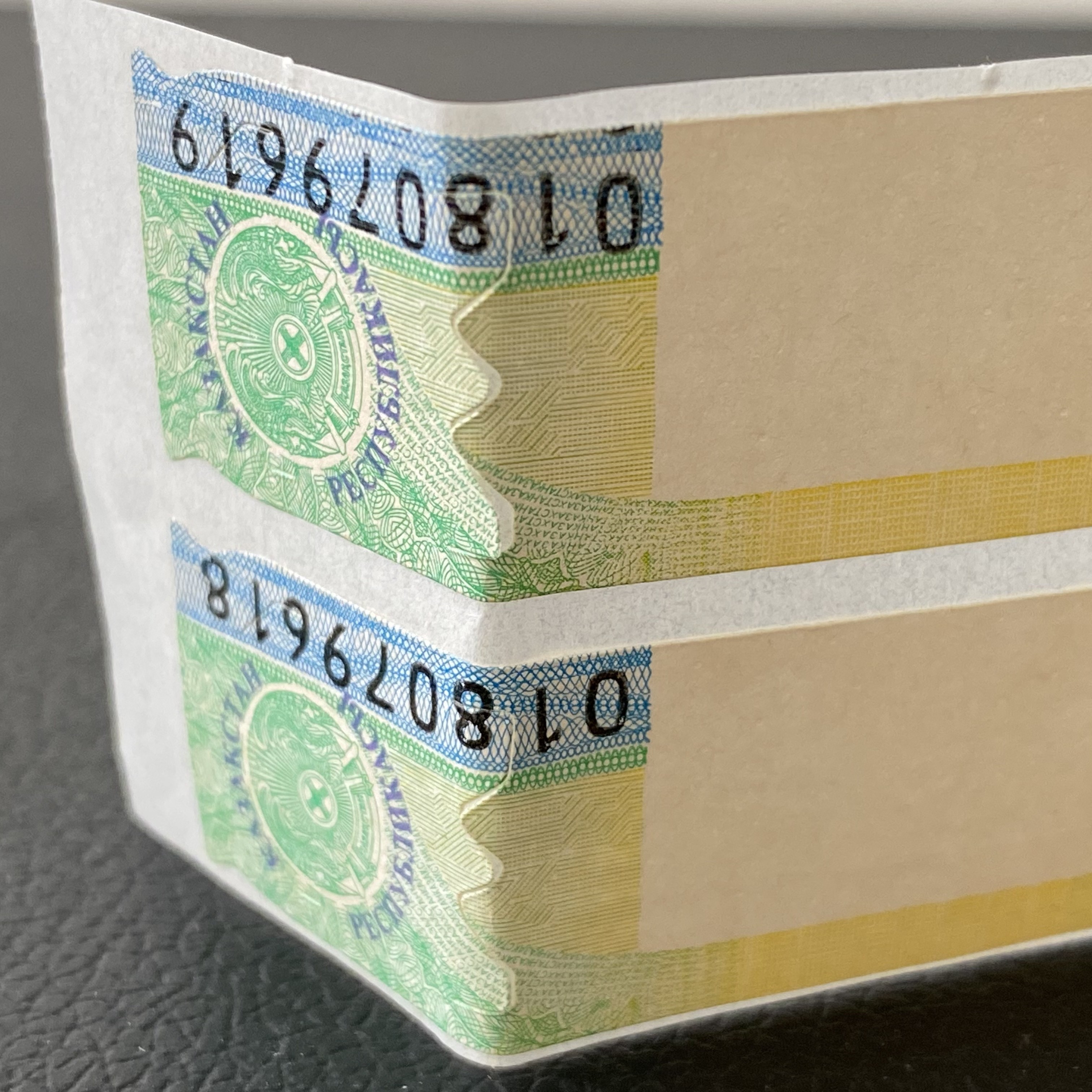 Holographic Tax Stamp Sticker with Color Shift/Color Change Security