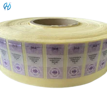 High-Performance Cigarette Tax Stamp Duty With Security Paper Adhesive