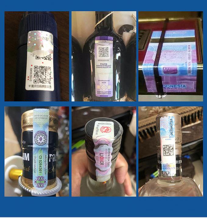 Custom Laser Security Holographic Sticker QR Code 3D Hologram Label Sticker